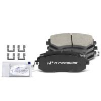 China 4pcs Front Driver & Passenger Ceramic Brake Pads with Sensor for Saab 9-2X Subaru Forester Impreza Legacy Outback for sale