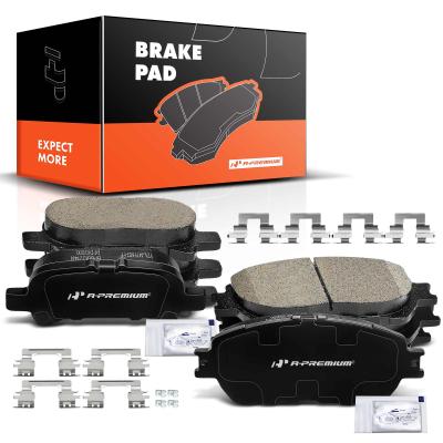 China 8pcs Front & Rear Ceramic Brake Pads  for Toyota Avalon 2005-2007 Solara 04-08 Camry for sale