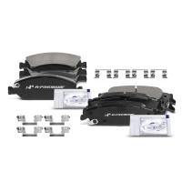 China 8pcs Front & Rear Ceramic Brake Pads with Sensor for Cadillac Escalade Chevrolet Silverado 1500 for sale