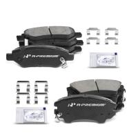 China 8pcs Front & Rear Ceramic Brake Pads with Sensor for Chevrolet Camaro 2010-2015 for sale