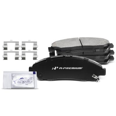 China 4pcs Front Driver & Passenger Ceramic Brake Pads with Sensor for Acura RLX MDX ZDX Honda Pilot 07-15 17-18 for sale