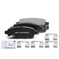 China 4pcs Rear Driver & Passenger Ceramic Brake Pads with Sensor for Chevrolet Cruze Sonic Trax Volt Buick Cadillac for sale