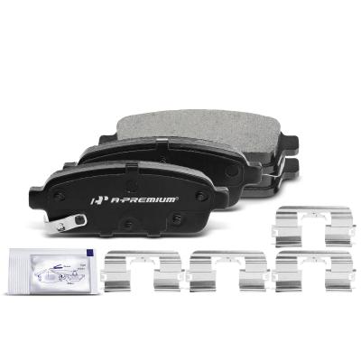 China 4pcs Rear Driver & Passenger Ceramic Brake Pads with Sensor for Chevrolet Cruze Sonic Trax Volt Buick Cadillac for sale