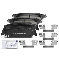 China 4pcs Rear Driver & Passenger Ceramic Brake Pads with Sensor for Cadillac Escalade Chevrolet Silverado 1500 GMC Yukon for sale
