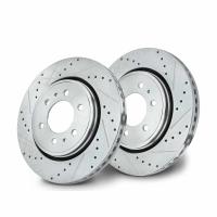 China Front Drilled Brake Rotors for Ford Expedition F-150 Lincoln Navigator for sale