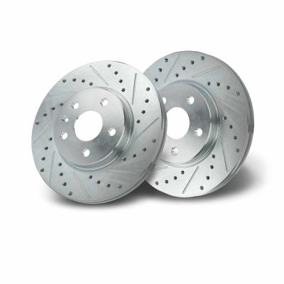 China Front Drilled Brake Rotors for Chevy Cruze 2011-2019 Sonic Volt Bolt EV for sale