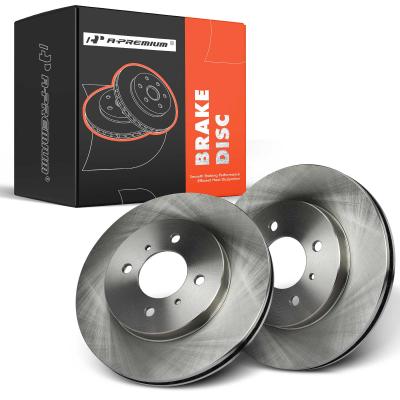 China Front Disc Brake Rotors for Mitsubishi Lancer 2002-2007 Mirage 1999-2002 for sale