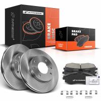 China Front Disc Brake Rotors & Ceramic Brake Pads for Hyundai Elantra 2002-2005 for sale