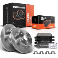 China Rear Disc Brake Rotors & Ceramic Brake Pads for Toyota Avalon 2000-2004 V6 3.0L for sale