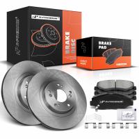 China Front Disc Brake Rotors & Ceramic Brake Pads for Acura ILX 2013-2015 Honda 2.4L for sale