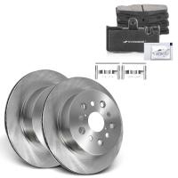 China Rear Disc Brake Rotors & Ceramic Brake Pads for Lexus LS430 2001-2006 V8 4.3L for sale