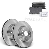China Front Disc Brake Rotors & Ceramic Brake Pads for Lexus LS460 2007-2013 2016-2017 for sale