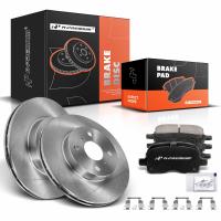 China Front Disc Brake Rotors & Ceramic Brake Pads for Chevrolet Prizm Toyota Corolla for sale