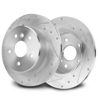 China Rear Drilled Disc Brake Rotors for Toyota Avalon 2000-2004 3.0L for sale