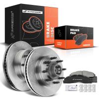 China Front Disc Brake Rotors & Ceramic Brake Pads for Ford E-150 E-350 Super Duty for sale