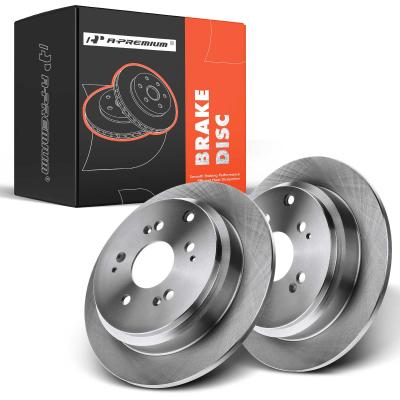 China Rear Disc Brake Rotors for Honda Odyssey 2005 2006-2010 3.5L for sale