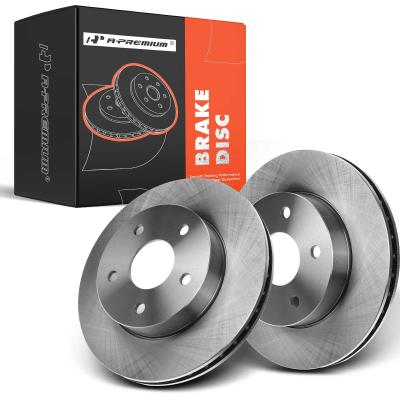 China Front Disc Brake Rotors for Jeep Grand Cherokee 1999-2004 4.0L 4.7L Vented for sale