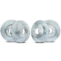 China Front & Rear Drilled Brake Rotors for Ford Mustang 1994-2004 for sale