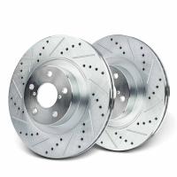China Front Drilled Brake Rotors for Subaru Forester 2009-2018 BRZ Crosstrek Legacy for sale