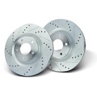 China Front Drilled Brake Rotors for Ford Edge 2007-2014 Lincoln MKX 2007-2015 for sale