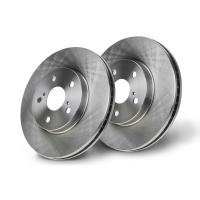 China Front Drilled Brake Rotors for Lexus ES300 2002-2003 Toyota Camry Solara for sale