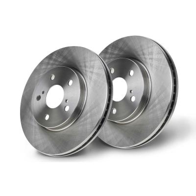 China Front Drilled Brake Rotors for Lexus ES300 2002-2003 Toyota Camry Solara for sale