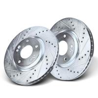 China Front Drilled Brake Rotors for Hyundai Sonata 2006-2016 Kia Forte Optima Rondo for sale