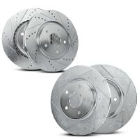 China Front & Rear Drilled Brake Rotors for Dodge Journey Chrysler Town & Country Ram for sale