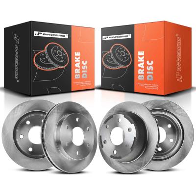 China Front & Rear Disc Brake Rotors for Chevrolet Silverado 1500 1999-2004 GMC Yukon for sale