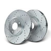 China Front Drilled Brake Rotors for Nissan Murano 05-14 Altima INFINITI EX35 M56 Q70 for sale