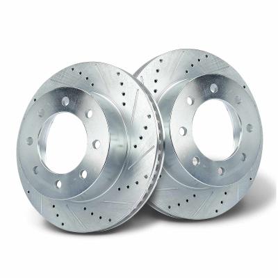 China Front Drilled Brake Rotors for Dodge Ram 1500 2006-2008 2500 2003-2008 for sale
