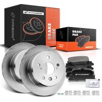China Rear Drilled Rotors & Ceramic Brake Pads for Lexus ES300 Toyota Camry 2000-2001 for sale