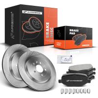 China Rear Disc Brake Rotors & Ceramic Brake Pads for Lincoln MKS MKT Ford Explorer for sale