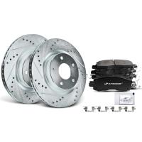 China Front Drilled Rotors & Ceramic Brake Pads for Nissan Altima 2014-2019 for sale