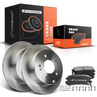 China Rear Disc Brake Rotors & Ceramic Brake Pads for Mitsubishi Eclipse Galant for sale