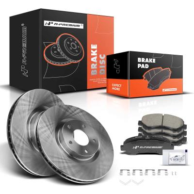 China Front Disc Brake Rotors & Ceramic Brake Pads for Nissan Maxima 09-14 16-18 Sedan for sale