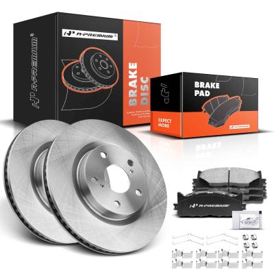 China Front Disc Brake Rotors & Ceramic Brake Pads for Toyota Camry Lexus ES300H for sale