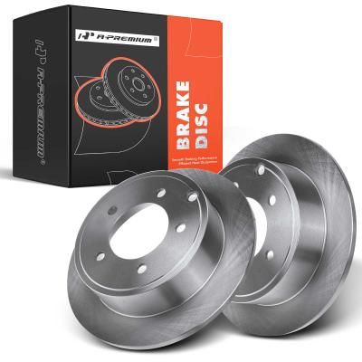 China Rear Disc Brake Rotors for Jeep Patriot 07-17 Mitsubishi Lancer Dodge Chrysler for sale