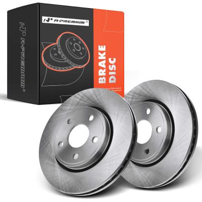 China Front Disc Brake Rotors for Jeep Grand Cherokee Dodge Durango 2011-2020 V6 3.6L for sale