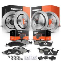 China Front & Rear Disc Brake Rotors & Ceramic Brake Pads for Ford Expedition Lincoln for sale