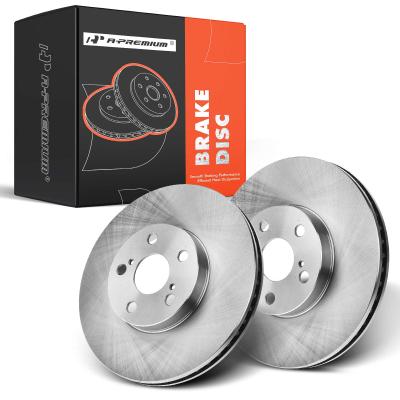 China Front Disc Brake Rotors for Toyota Corolla Matrix 2003-2008 Celica Pontiac Vibe for sale