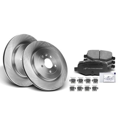 China Rear Disc Brake Rotors & Ceramic Brake Pads for Ford Explorer Taurus Lincoln MKS for sale