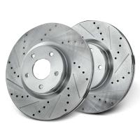 China Front Drilled Brake Rotors for Nissan Maxima 2009-2019 Murano 2009-2011 V6 3.5L for sale