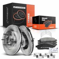 China Front Disc Brake Rotors & Ceramic Brake Pads for Ford F-150 Lincoln Mark LT for sale
