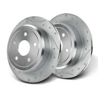 China Rear Drilled Brake Rotors for Jeep Wrangler 2007-2017 Wrangler JK 2018 for sale