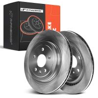 China Rear Disc Brake Rotors for Cadillac CTS 2008-2014 339mm Heavy Duty Brakes J55 for sale