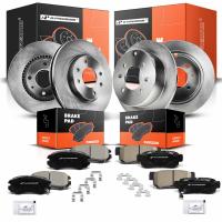 China Front & Rear Disc Brake Rotors & Ceramic Brake Pads for Hyundai Sonata Kia for sale