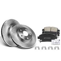 China Front Disc Brake Rotors & Ceramic Brake Pads for Toyota Prius 2004-2009 for sale