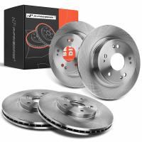 China Front & Rear Disc Brake Rotors for Honda Accord 2006-2012 Acura TSX 2009-2014 for sale