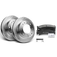 China Front Disc Brake Rotors & Ceramic Brake Pads for Chevrolet Silverado 2500 GMC for sale